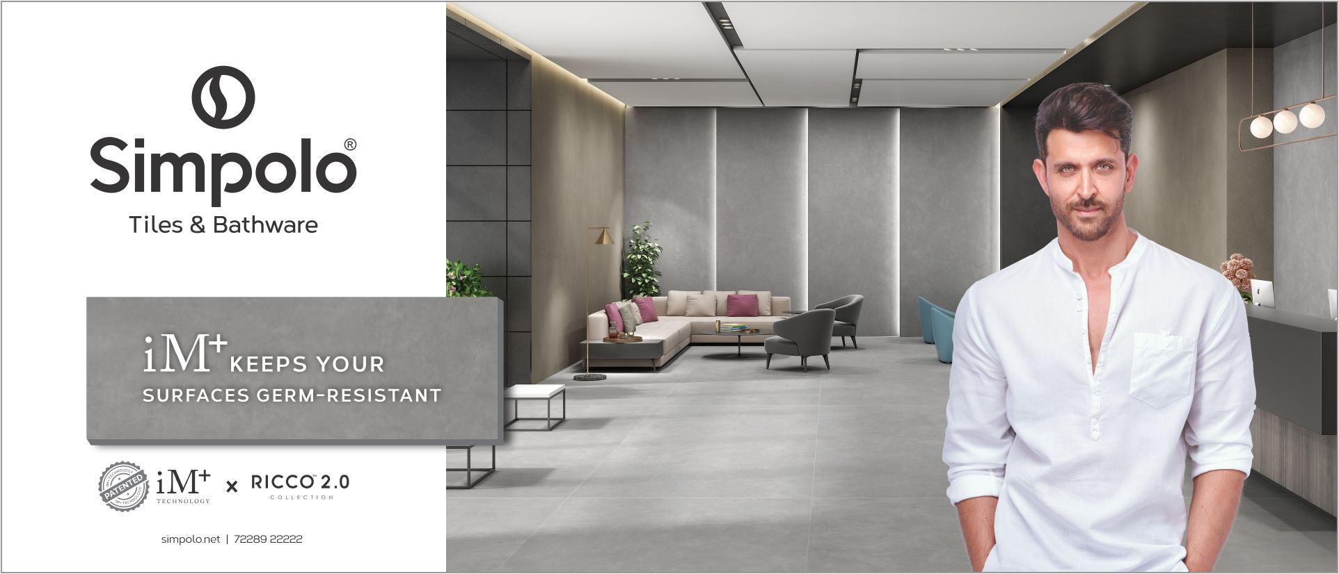 No.1 Premium Vitrified Tiles Manufacturer | Simpolo Tiles and Bathware