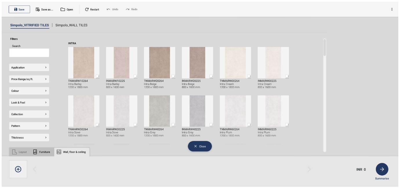 Simpolo Spark Virtual Space Creator user guide :: Simpolo Tiles and ...